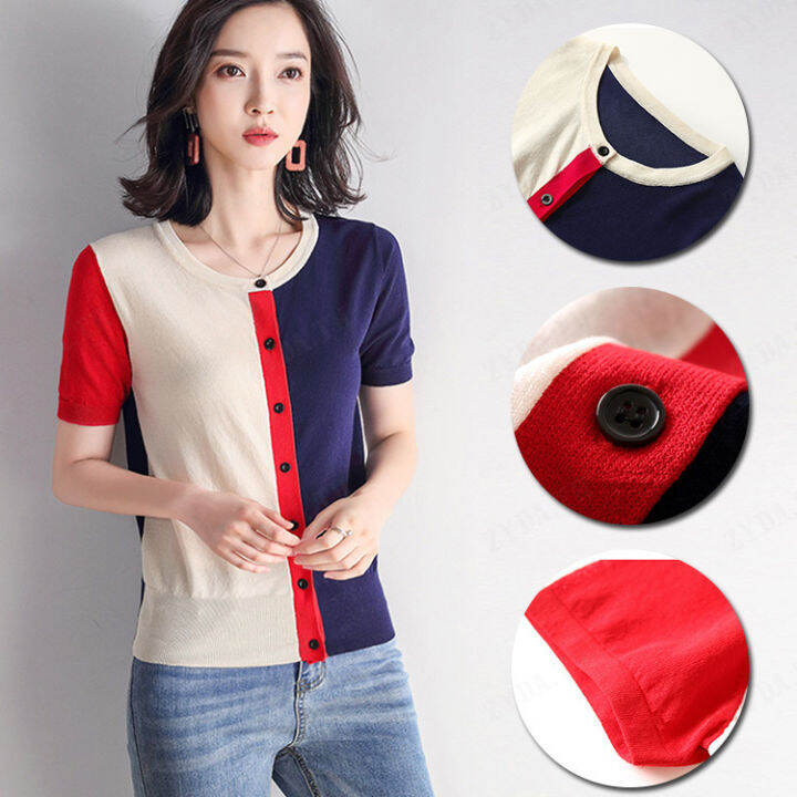 zyda เสื้อยืดลายเก๋ๆ สไตล์โรแมนติกสำหรับผู้หญิง | Lazada.co.th