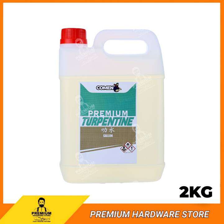 COMEN Premium Turpentine 2KG Turpentine Solvent Kerosene Painting Oil ...