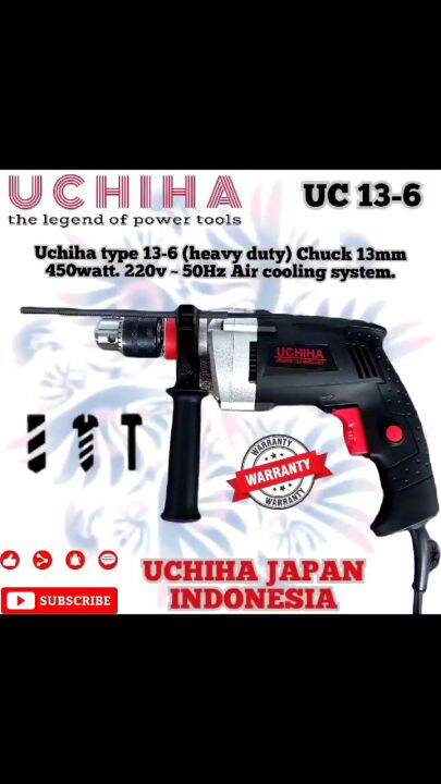 ready Bor listrik 13mm type 13-6 body depan baja bor beton besi tembok ...