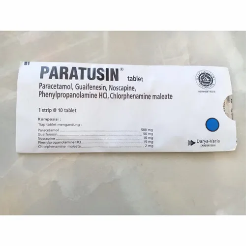 PARATUSIN 1 STRIP ISI 10 TABLET Demam Panas Pusing Meriang Sakit Kepala ...