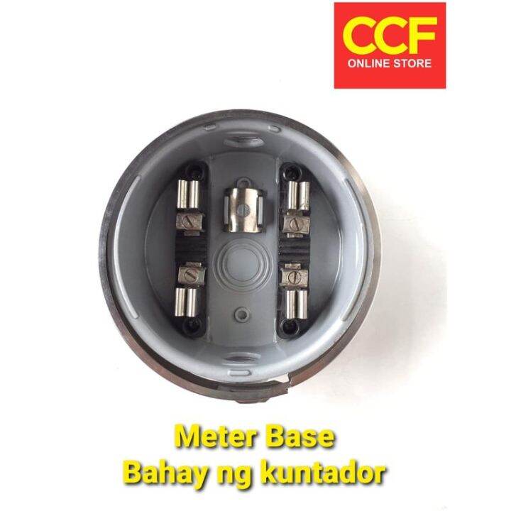 Round Meter Base 1 inch 100 A | Lazada PH