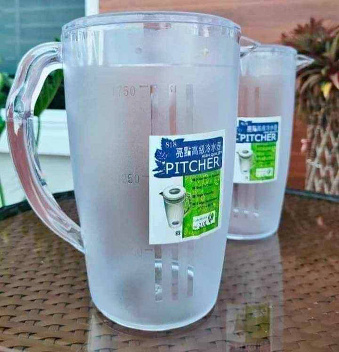 PITCHER BPA FREE ACRYLIC TRANSPARENT PITCHER-818D | Lazada PH
