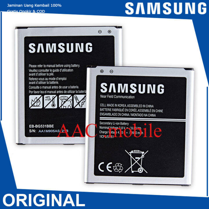 แบตเตอรี่ Samsung Galaxy Grand Prime Battery Original, Fit G530, G530F ...
