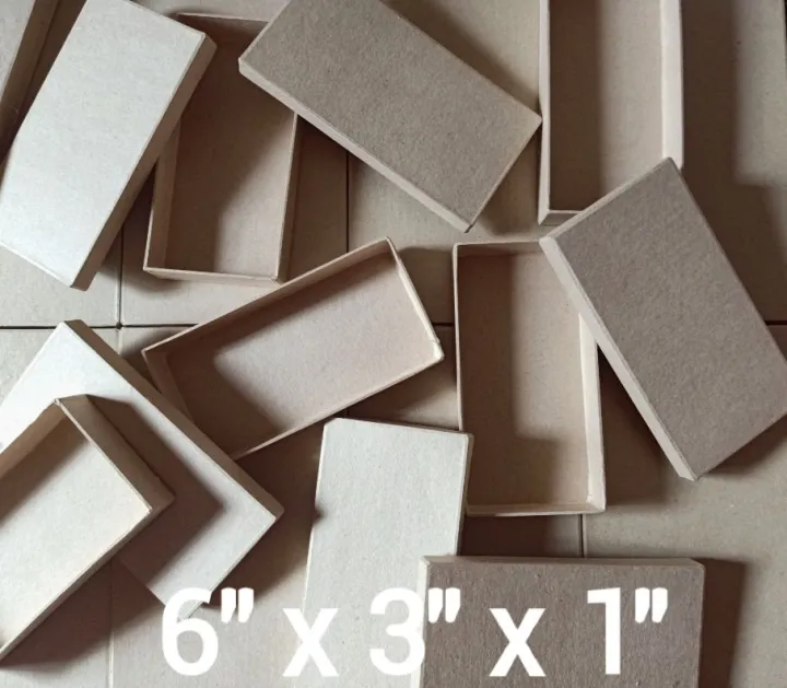 6x3x1 Kraft hard Box Brown | Lazada PH