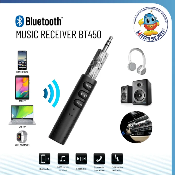 Bluetooth Music Receiver BT450 - 1BTMRBT450 | Lazada Indonesia