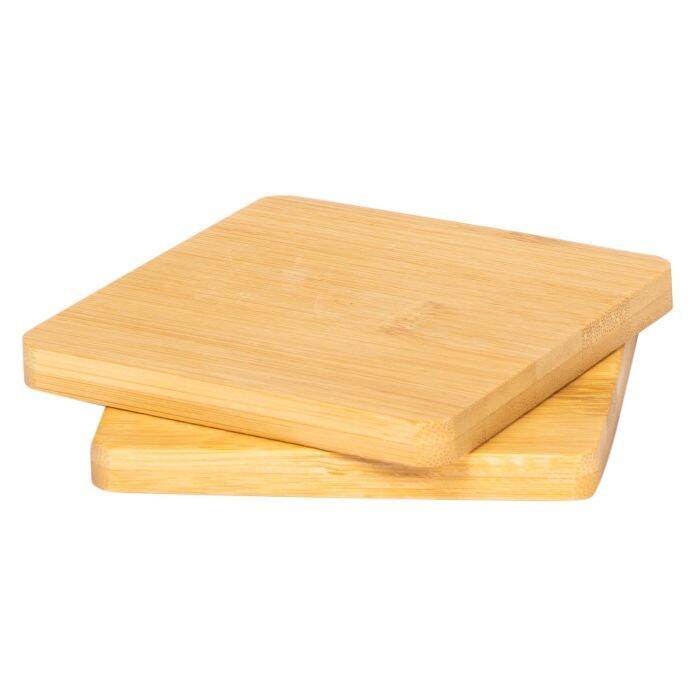 PREMIUM THICK BAMBOO COASTERS 10CM COASTER FOR ENGRAVING PROJECTS ...