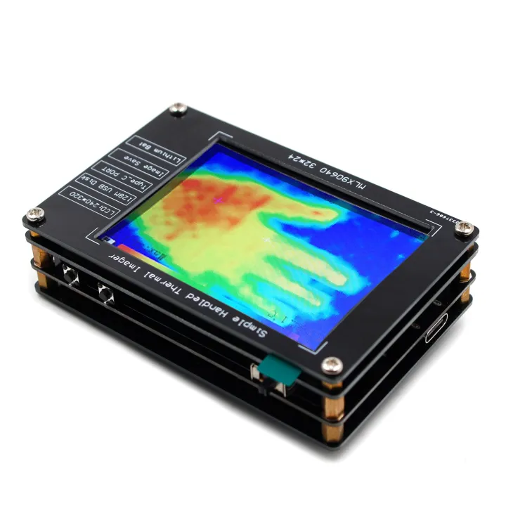 การตรวจจับอุณหภูมิ Thermal Imager Temperature Sensor Digital Infrared ...