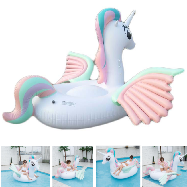 Unicorn Floater Inflatable Beach play Swim Pool | Lazada PH