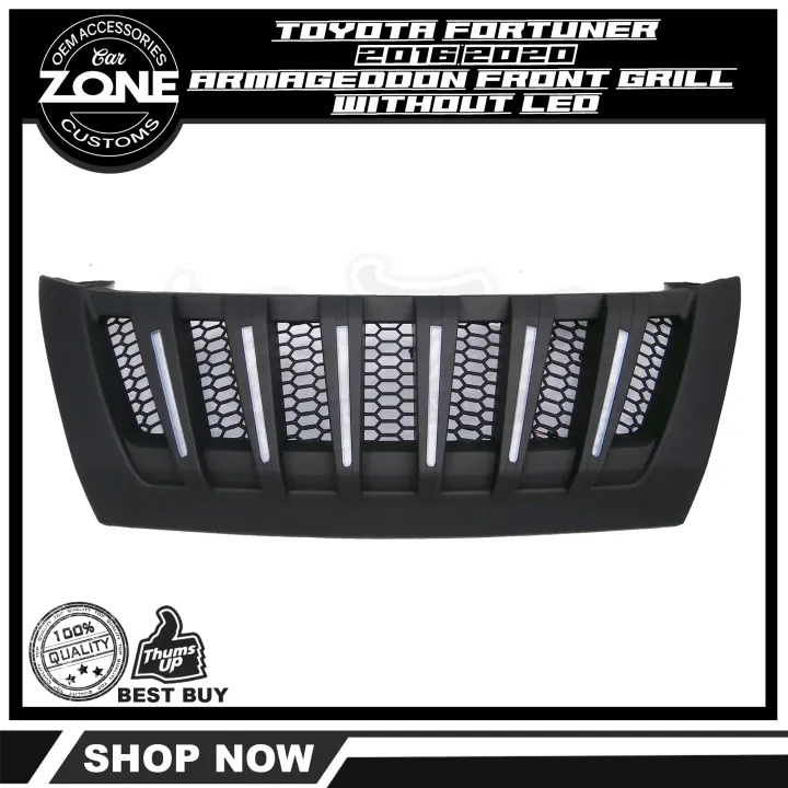 Toyota Fortuner 2016-2019 Armageddon / Harrier Front Grill WITHOUT LED ...