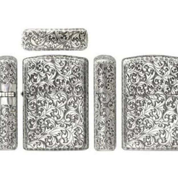 ORIGINAL ZIPPO ARABESQUE 5 SIDES ARMOR | Lazada Indonesia