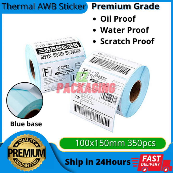 EZ Packaging Premium A6 Thermal Paper Thermal Label Shipping Label ...