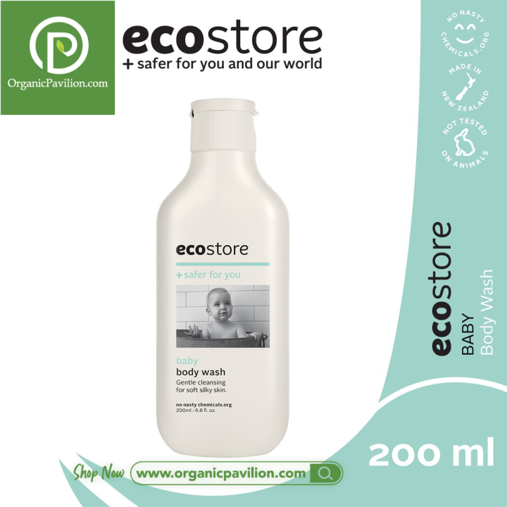 Ecostore สบู่เหลวอาบน้ำเด็กสูตรอ่อนโยน Baby Body Wash (200 ml) | Lazada.co.th