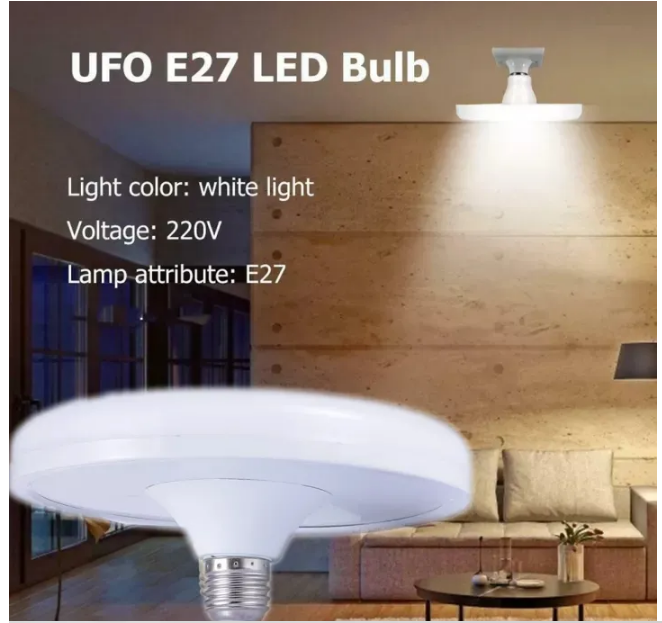 Energy Saving LED UFO LIGHT Light Super bright 220V 12/15/20/30/40W LED UFO Bulb Ceiling Light ...