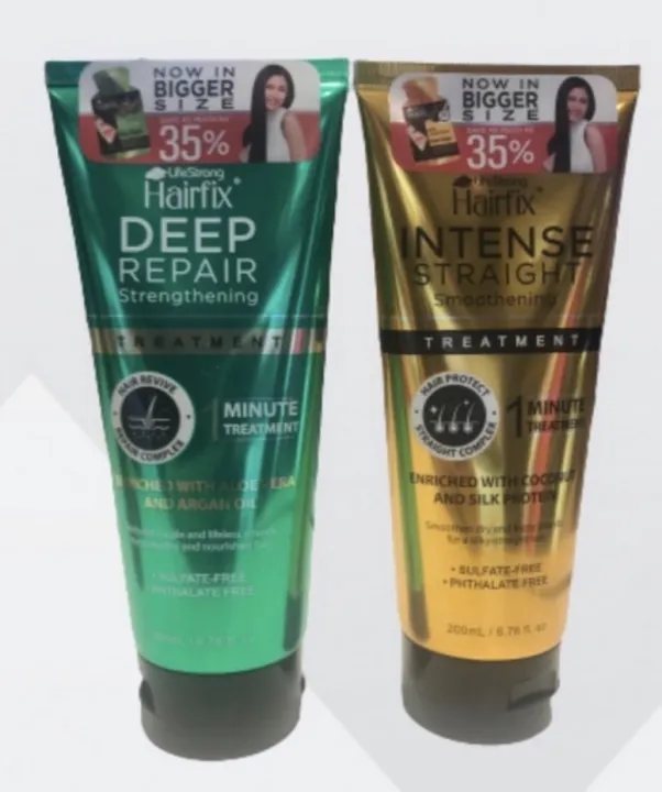 HAIRFIX 1 Minute Hair Treatment 200ml (Strengthening / Smoothening ...