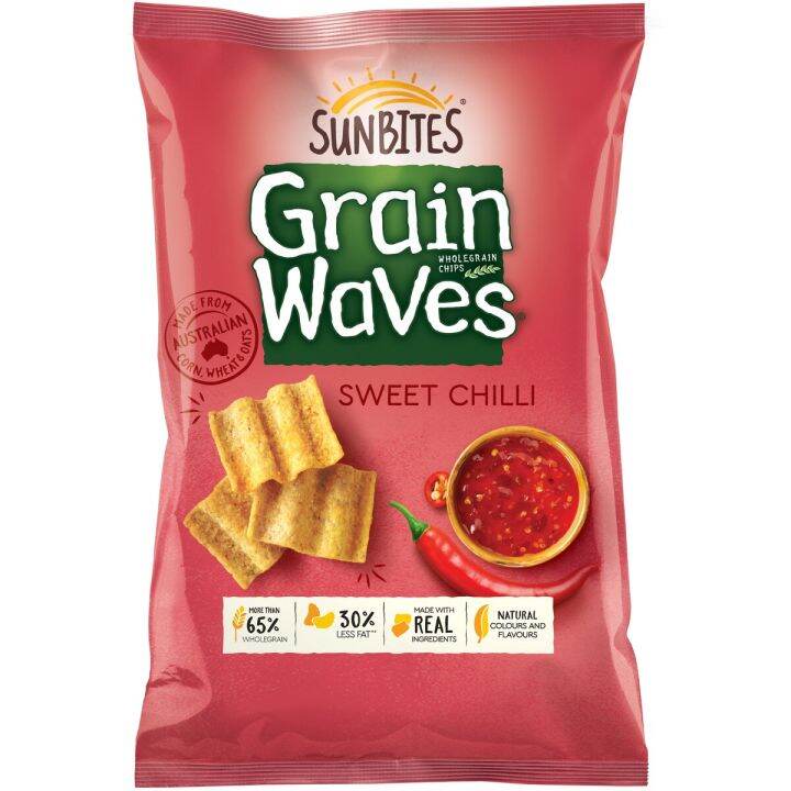 Sunbites Grain Waves Sweet Chilli 170g | Lazada