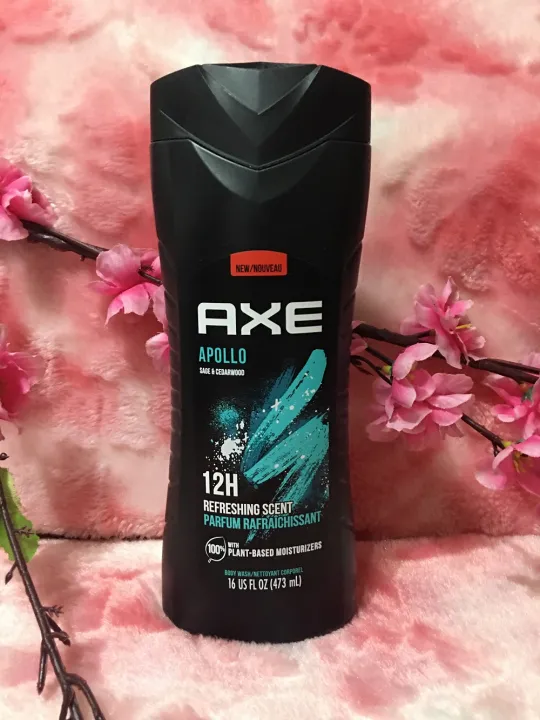 Axe Apollo Sage & Cedarwood 12H Refreshing Scent Body Wash 473ml ...