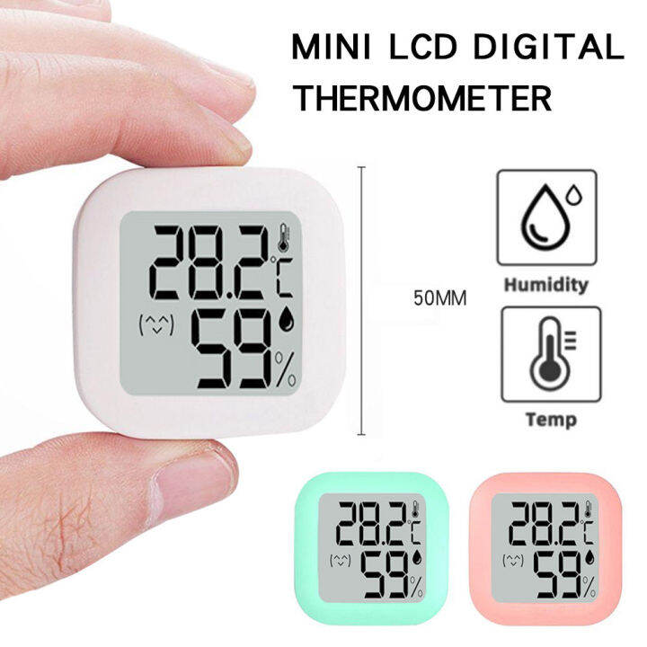 Mini LCD Digital Thermometer Hygrometer Indoor Room Electronic ...