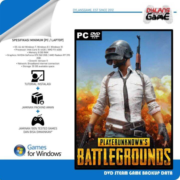 PUBG Steam Backup - Kaset Game PC - Game Laptop | Lazada Indonesia