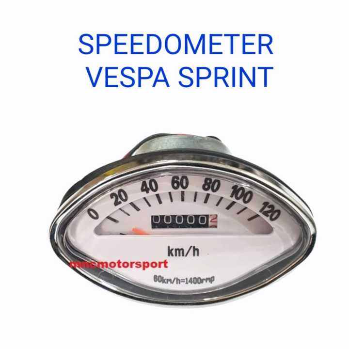 SPEEDOMETER SPEEDO METER VESPA SPRINT | Lazada Indonesia