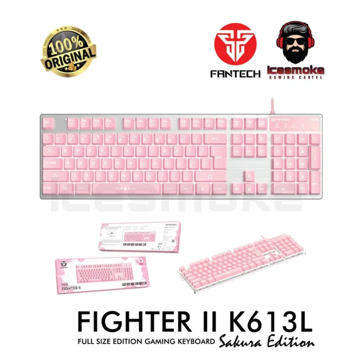 Original Fantech Fighter II K613L Full Size Edition Membrane Gaming ...