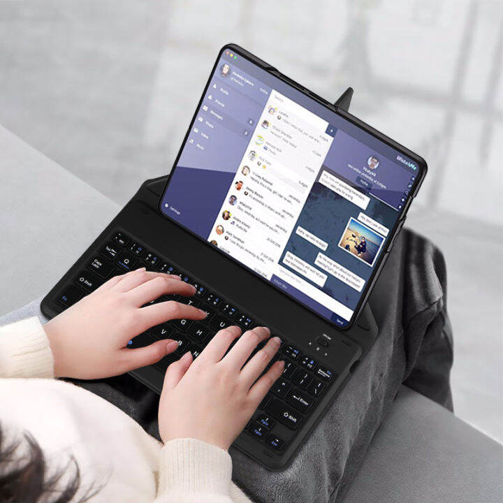 Portable Wireless Bluetooth Keyboard Rechargeable For Samsung Galaxy Z ...