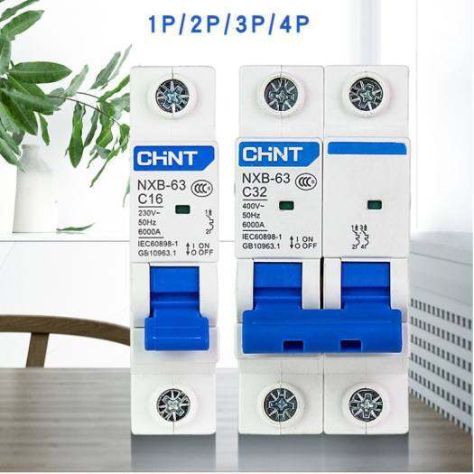 Aptomat AC 220V CHINT NXB 1P 2P MCB chống quá tải át 220v | Lazada.vn