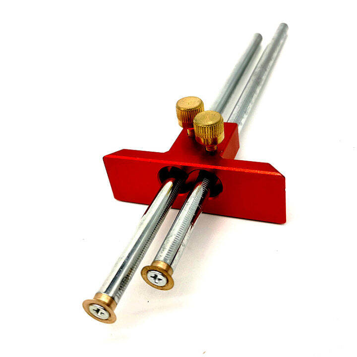 Woodworking Double Head Parallel Marking Ruler Dovetail Marker Gauge ...