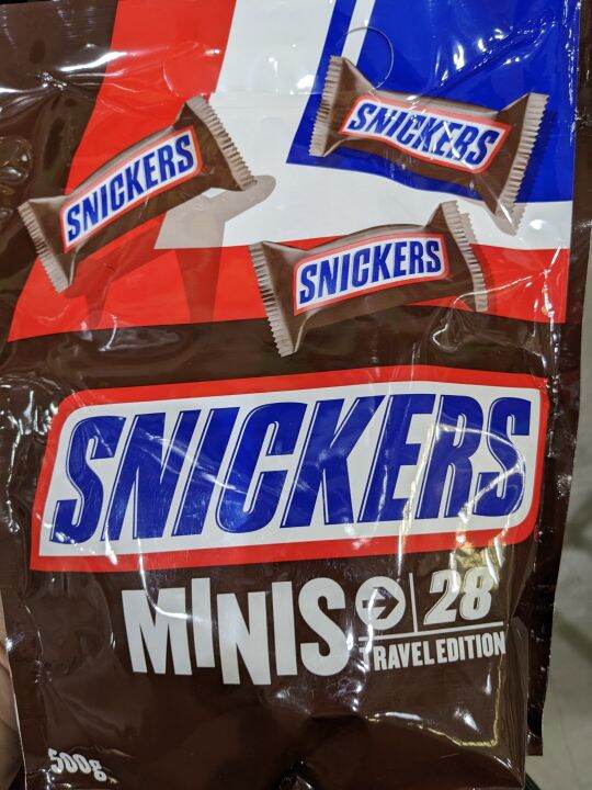 Snickers Minis Travel Edition 500g | Lazada PH