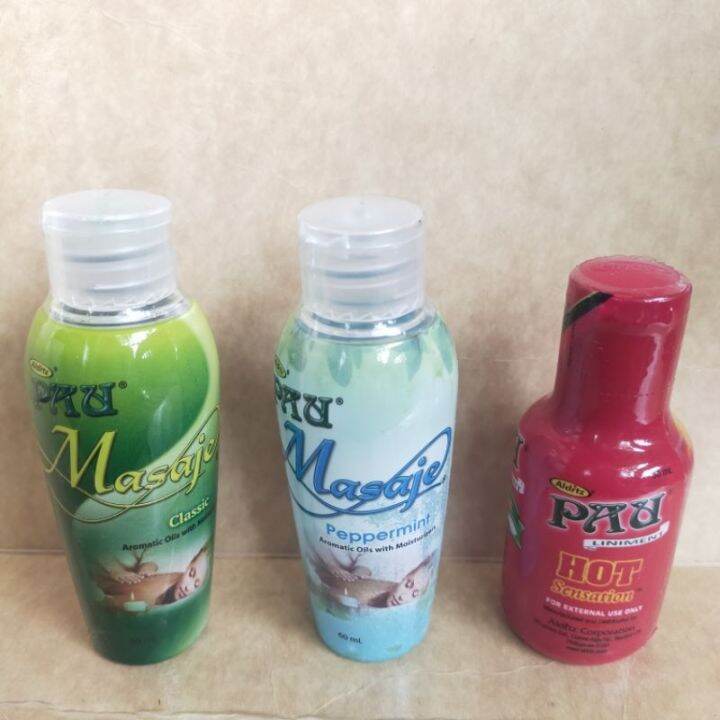 PAU Masaje Liniment Aromatic Oils with Moisturizers 30ml/60ml | Lazada PH