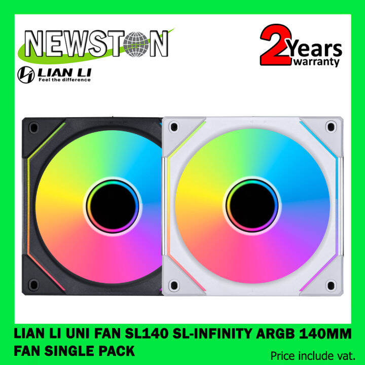 Lian Li UNI FAN SL140 INFINITY ARGB 140MM FAN SINGLE PACK เลือกสี ...