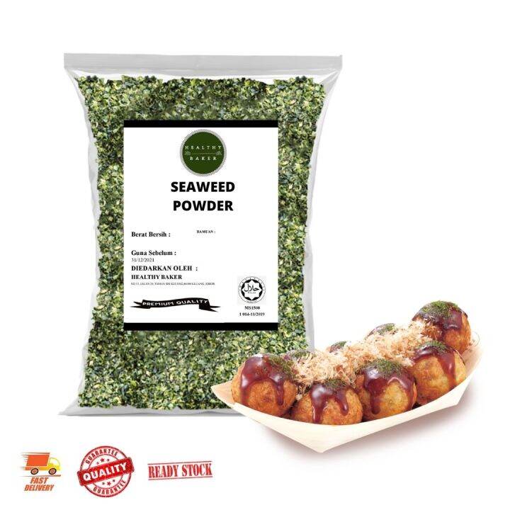 READY STOCK SEAWEED FLAKES POWDER PREMIUM / REPACK / 1KG / TOPPING ...