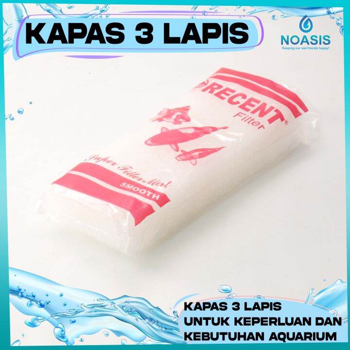 KAPAS AQUARIUM / BUSA FILTER AQUARIUM TAKARI SUPER FILTER 3 LAPIS ...