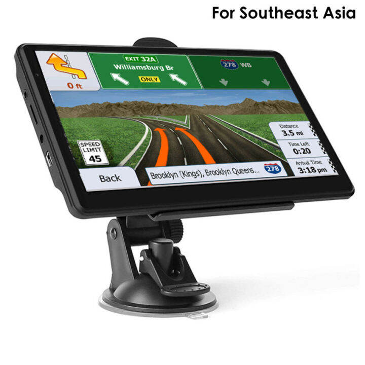 Car GPS Navigation 7 Inch Touch Screen GPS Navigator Truck Sunshade ...