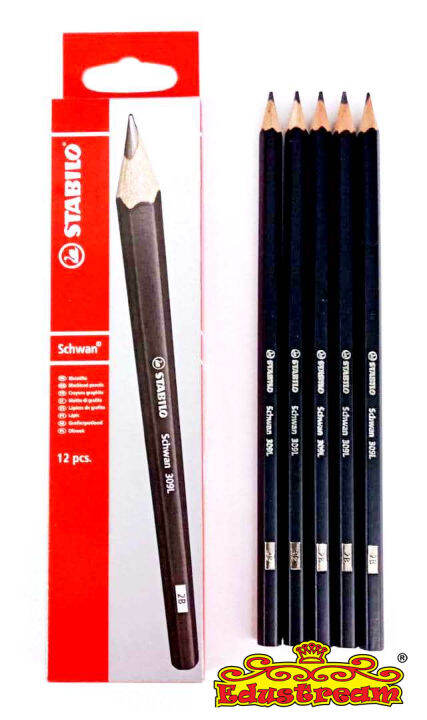 READY STOCK!! Stabilo Graphite 2B Pencil 309L/2B | Lazada