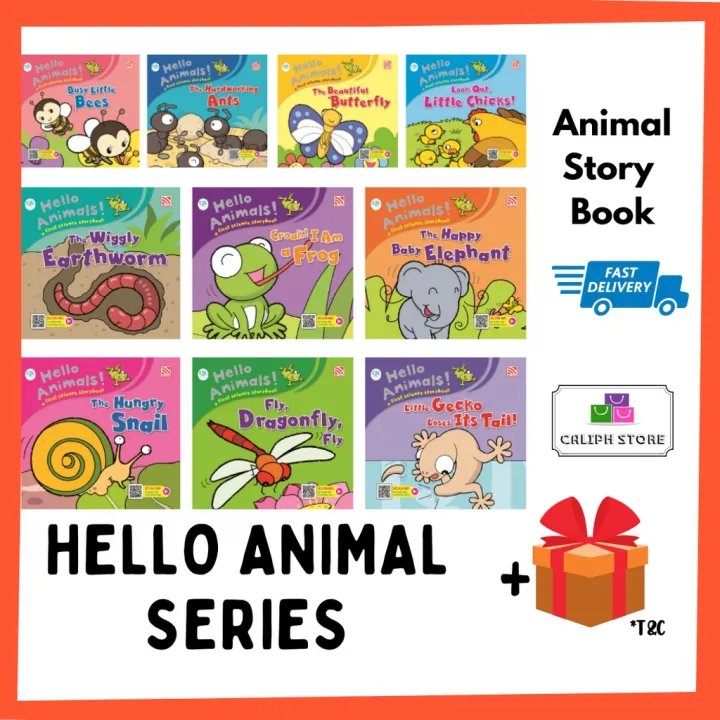 Hello Animal Series | Storybook with Animation | Lazada