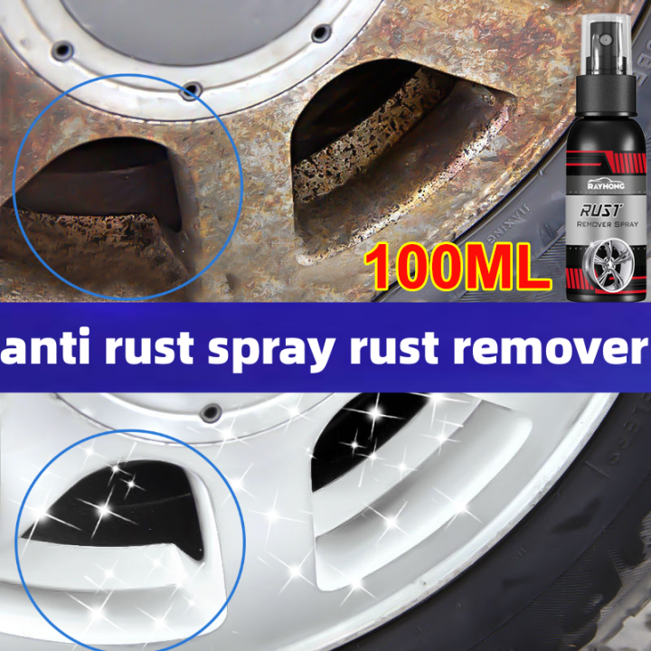 Wheel rust remover spray rust inhibitor automobile maintenance agent ...