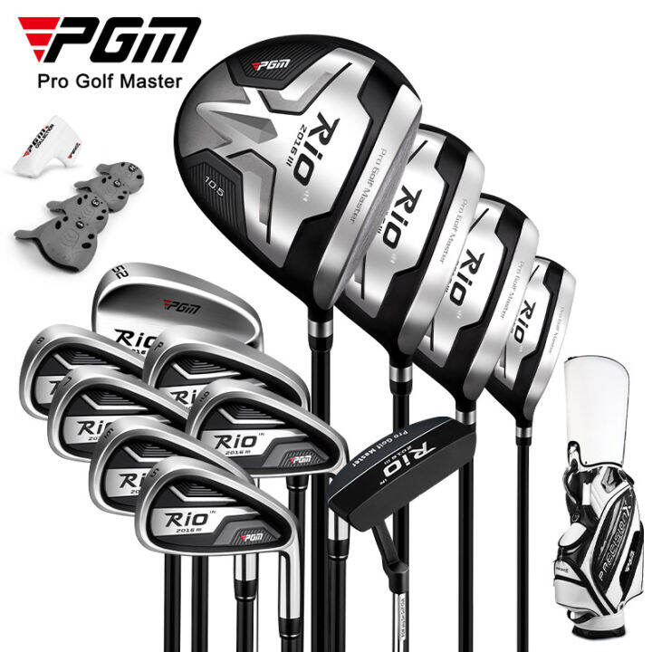 PGM Golf Clubs Complete Set Men Black Putter Grib Golf Driver Club Golf ...