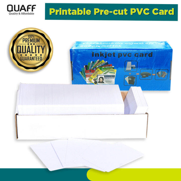 PVC Pre-cut ID Card Size - 50pcs | Lazada PH