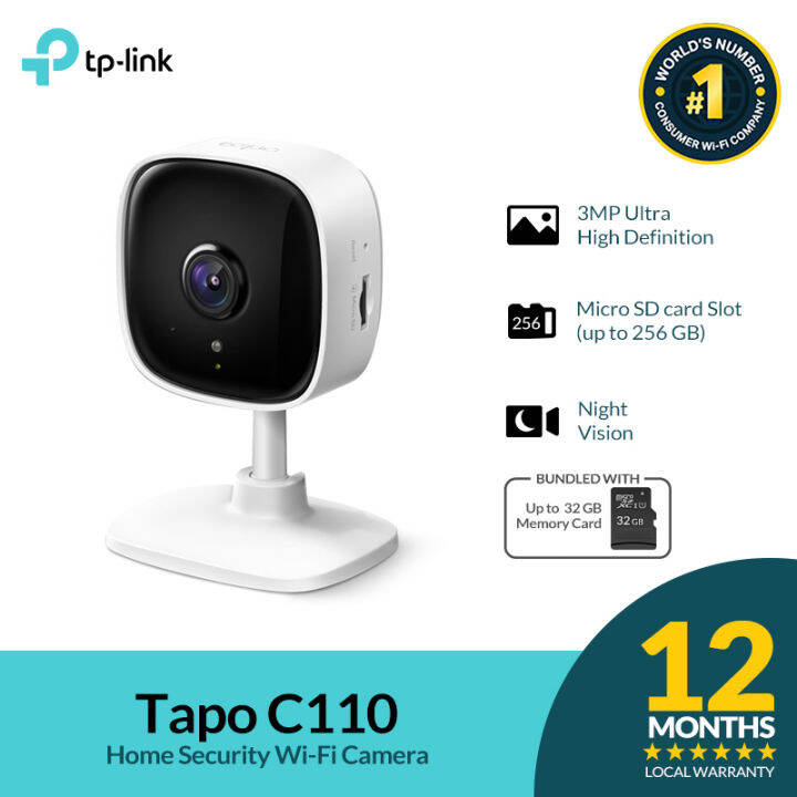 Tp-Link Camera Tapo C110 Home Security Wi-Fi | Lazada PH