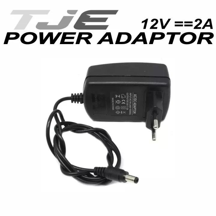 Adaptor/Power Adaptor/Adaptor CCTV 12V 2A TJE-2A | Lazada Indonesia