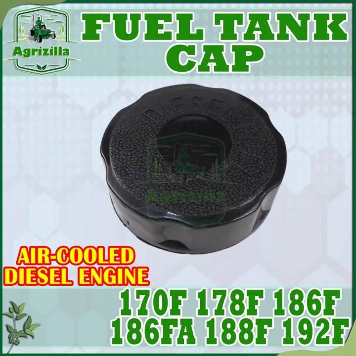 FUEL TANK CAP COVER for 170F 178F 186F 186FA 188F 192F AIR COOLED ...
