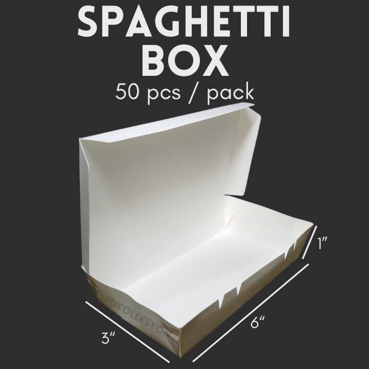 Spaghetti Box 100pcs | Lazada PH