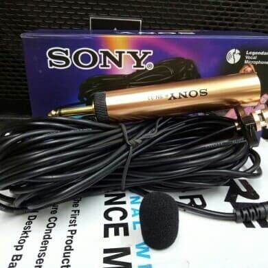Sony Condenser Clip On Microphone SN-33 Mic Jepit | Lazada Indonesia