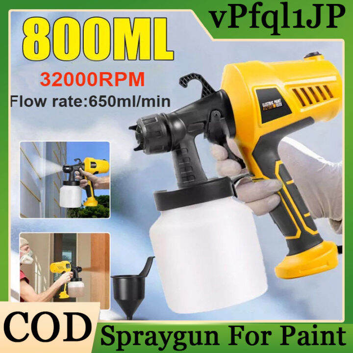Paint Sprayer 500W Electric Handheld Spray Spray Gun Ultimate Portable ...