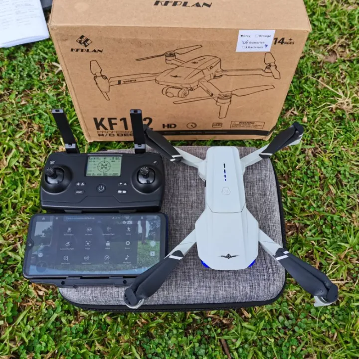 KF102 GPS Drone 4K Profesional 8K HD กล้อง2แกน Gimbal Anti-Shake การ ...
