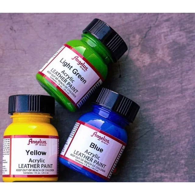 Angelus direct สีpaint ผ้า และหนังของแท้ usa [CMT] | Lazada.co.th