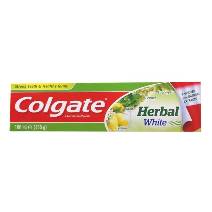 [Twin Pack] Colgate Herbal White Toothpaste (100g*2) | Lazada PH
