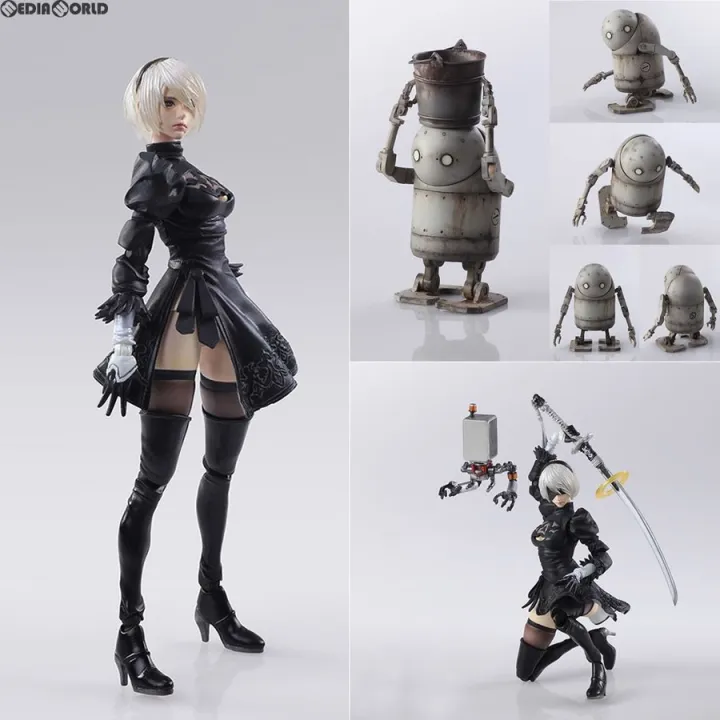Figma ฟิกม่า Figure Action Game NieR Automata เนียร์ ออโตมาตา 2B YoRHa ...