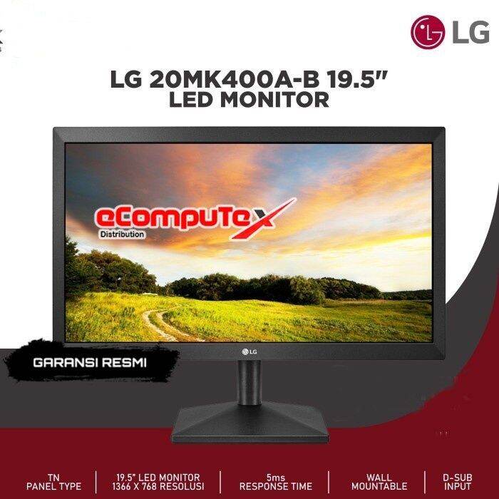 MONITOR LED LG 20MK400A / 20MK400A - B LG 20 INCH HD TN FREESYNC ...