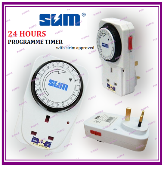 Original Programmer Timer 13a Socket 0024 Sum Sirim Timer Switch Plug Or 0026 Digital Timer Lazada